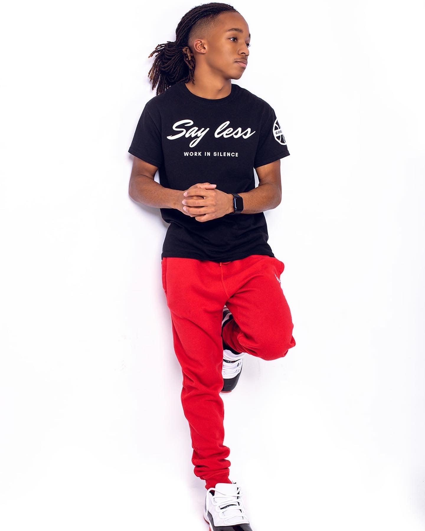 "Say Less" Classic T-Shirt (Black) | GameTime Clothing